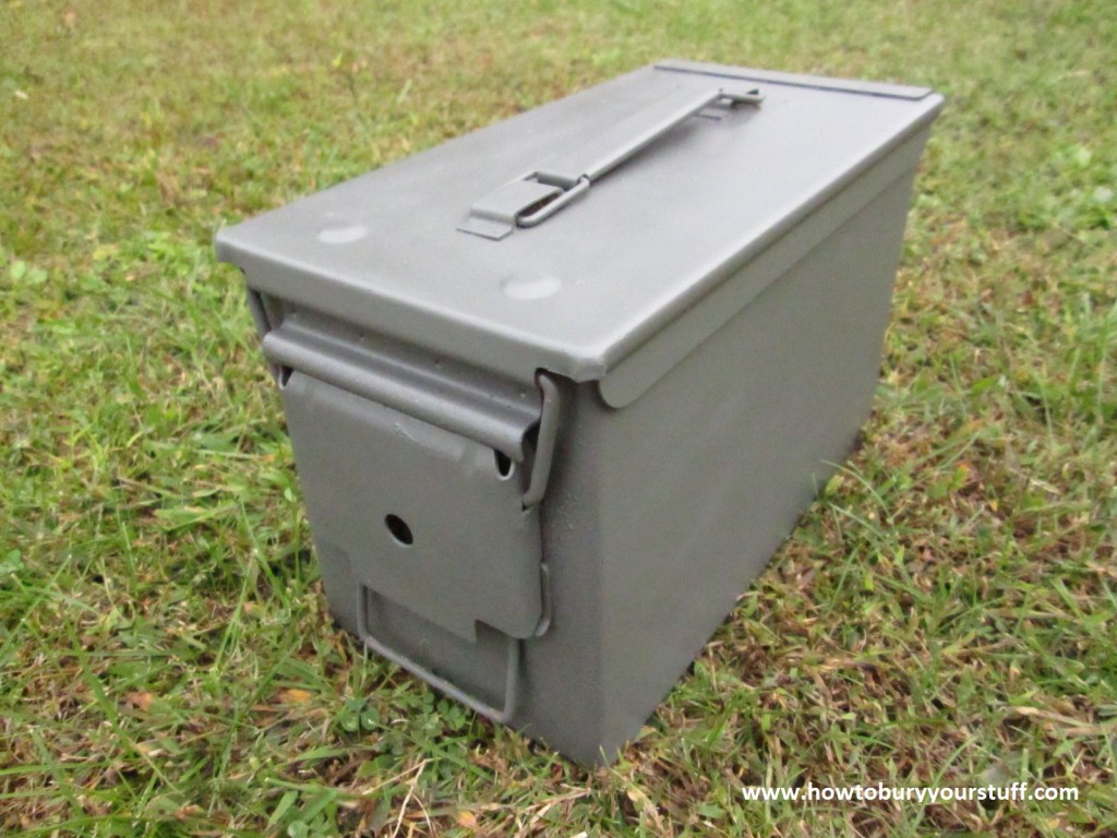 Guide to Military Surplus Ammo Cans - How to Bury Your Stuff